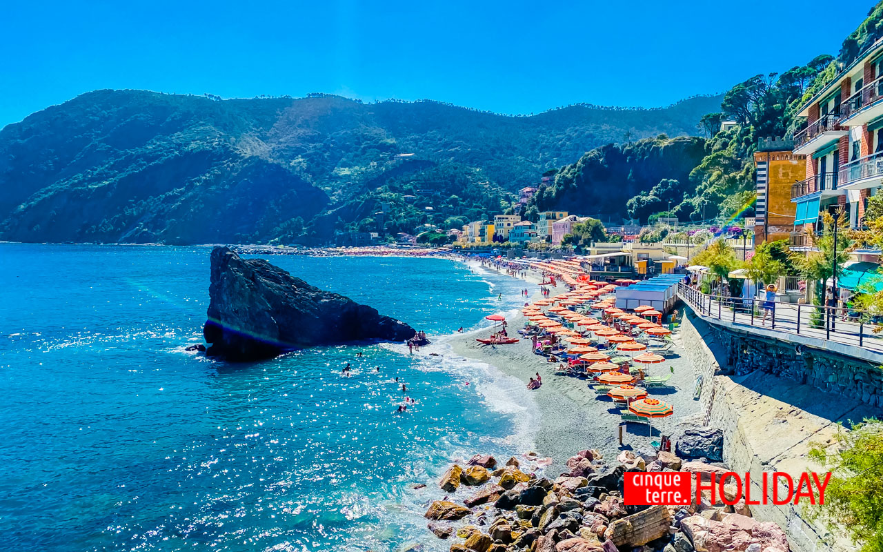 Biggest beach in Cinque Terre (Monterosso al Mare)
